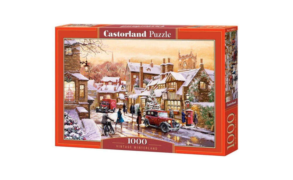 Vintage puzzel winterland