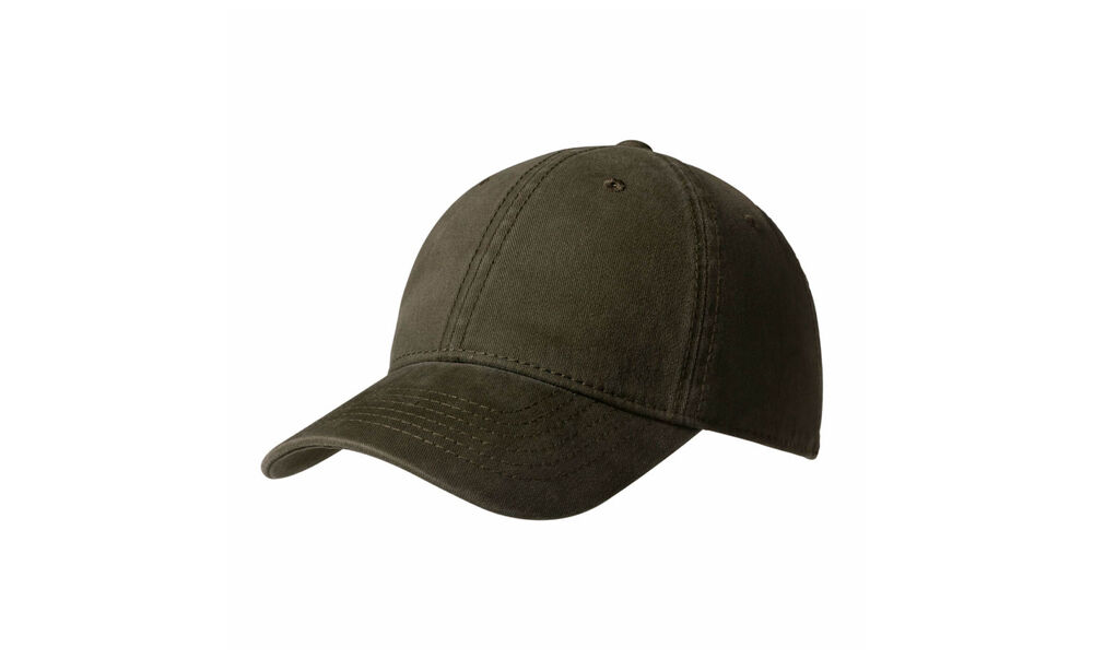 Washed cotton cap